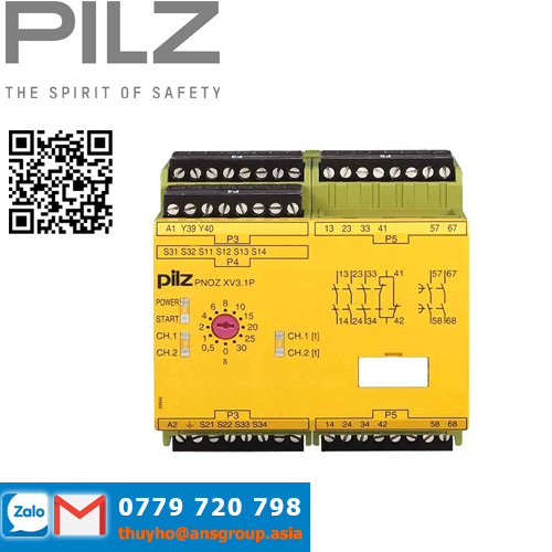 787530 Pilz,PNOZ XV3.1P C 30/24-240VACDC 3no 1nc 2no - ANS Vietnam ...
