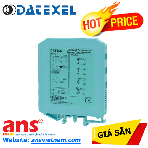 Bộ chuyển đổi DAT5025 Datexel - ANS Vietnam Leading automation, Leading innovation