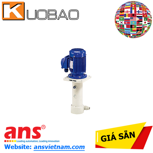 BƠM CÔNG NGHIỆP TRỤC ĐỨNG KP-25VK-1/2VP-H KUOBAO - ANS Vietnam Leading ...