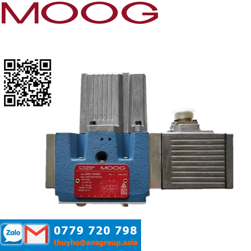 D634-319C MOOG,Direct-Operated Servo Valves for Analog Signals D633 and ...