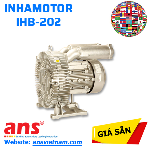 Máy thổi khí IHB-202 Inhamotor - ANS Vietnam Leading automation ...