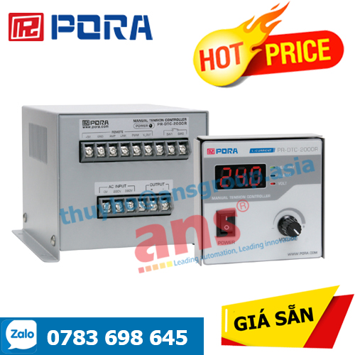 Tension controller manual PR-DTC-2000 PORA - ANS Vietnam Leading ...