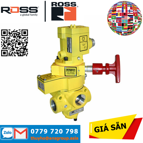 Van an toàn khí nén SV27 Series Cat 2, PL c Assembly Ross Controls ...