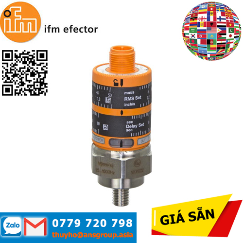 VKV021 IFM Vietnam,VIBRATION MONITOR - ANS Vietnam Leading automation, Leading innovation